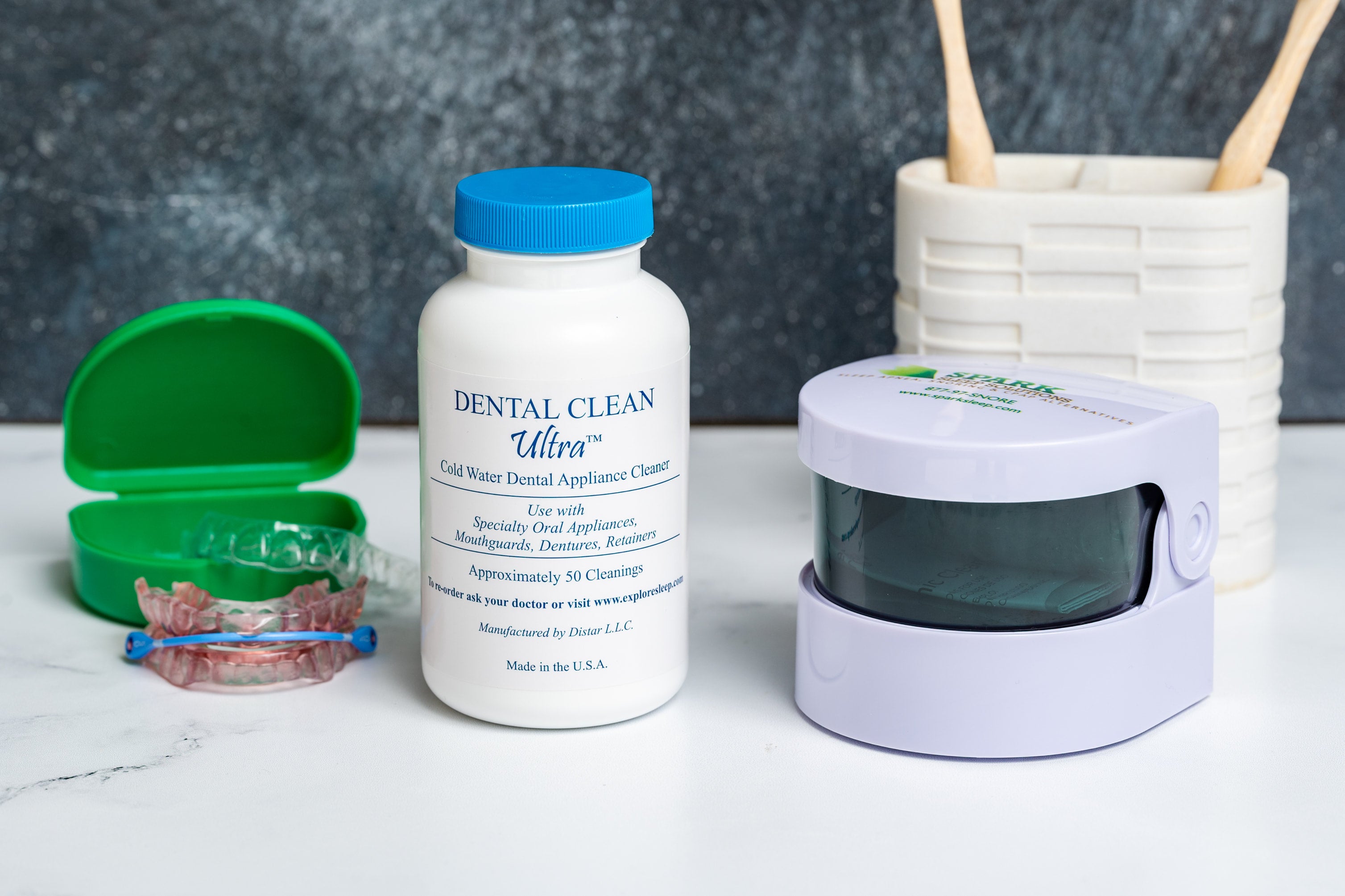 Medical Sonic Cleaner (batteries included) | Explore Sleep